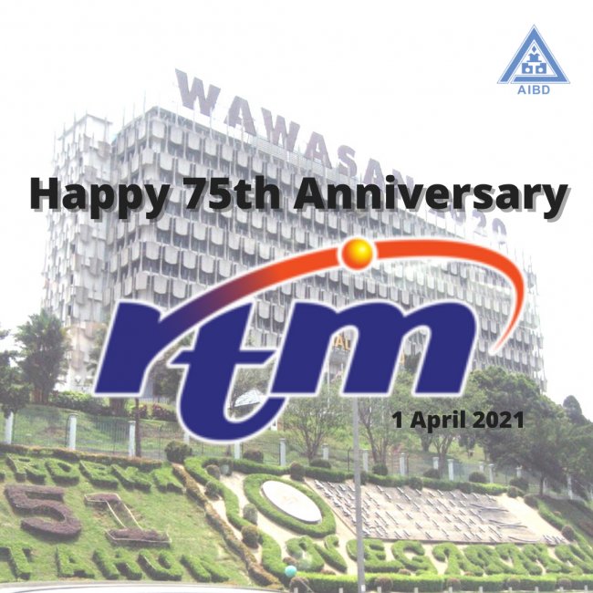 Happy 75th Anniversary to RTM – AIBD