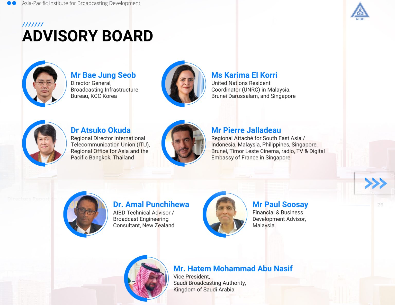 AIBD announces its advisory board – AIBD