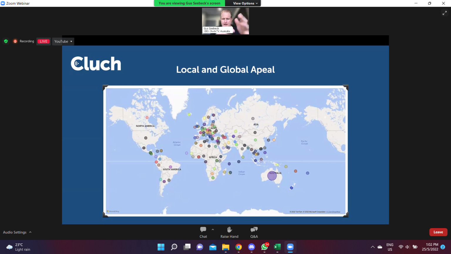 Session 2- Mr Gus Seebeck, Chief Executive Officer of Clutch TV – AIBD