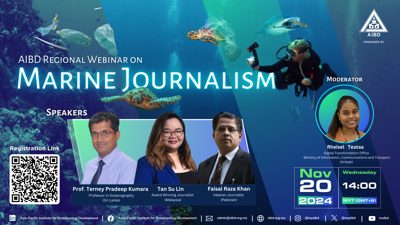 AIBD Regional Webinar on Marine Journalism – AIBD